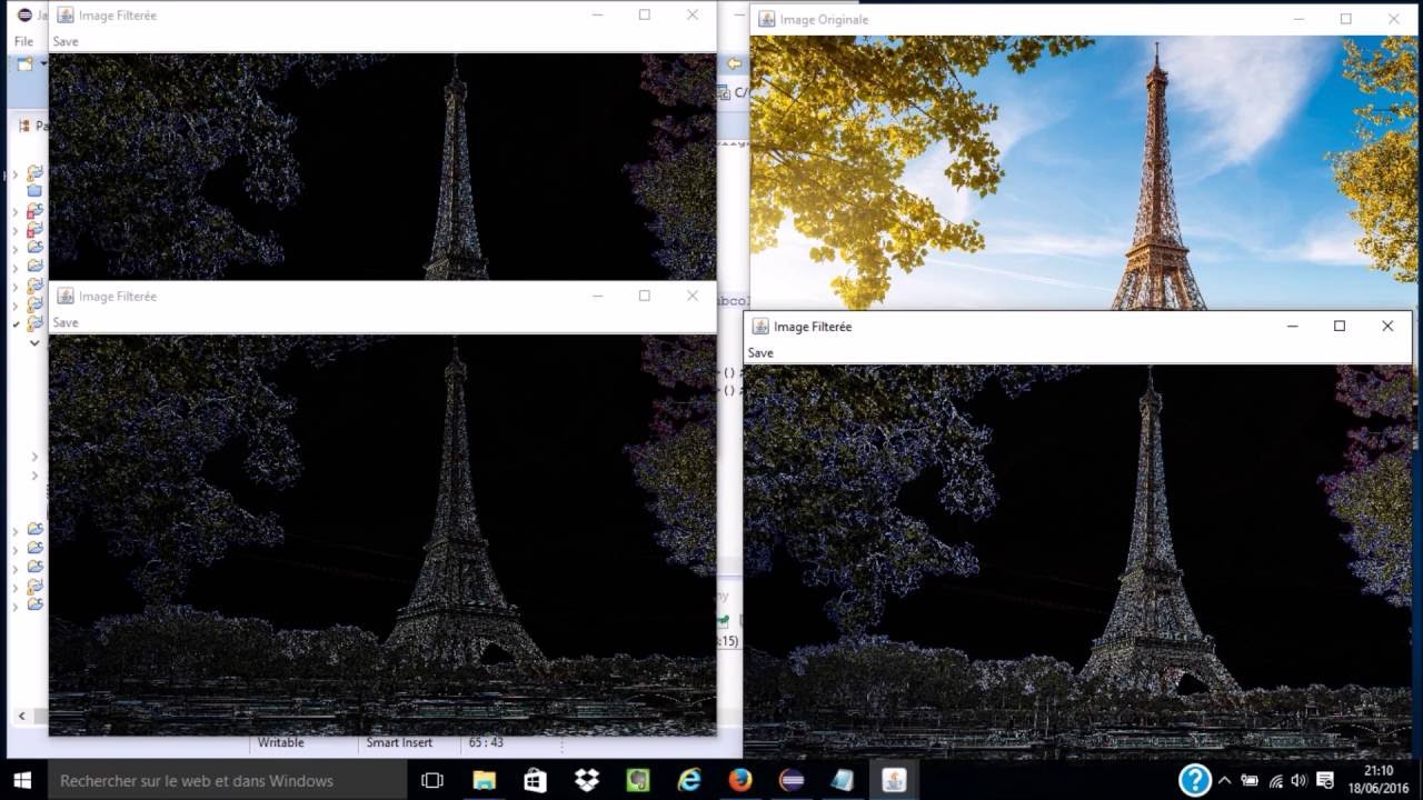 EdgeDetecting Image Processing in java