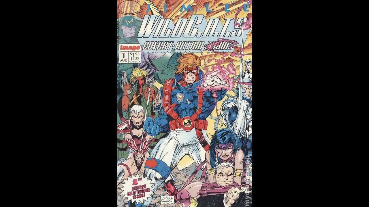 What JIM LEE did after X-Men! WildC.A.T.s #1, Image Comics, 1992