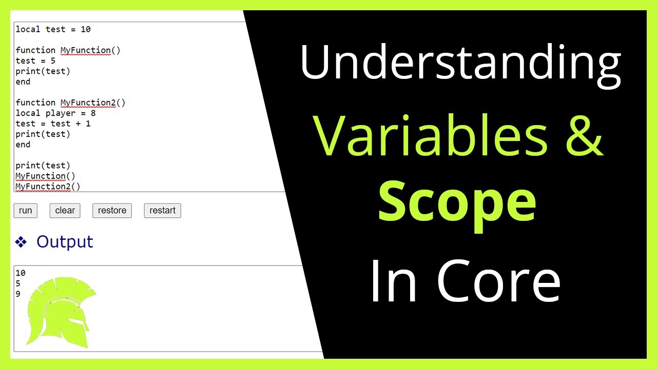 Lua Tutorial For Beginners Creating Core Games