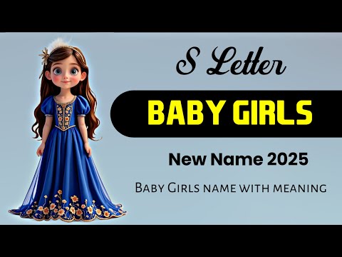 muslim Baby Girl Names Starting with S, Letter || muslim baby girl name urdu meaning pakistani