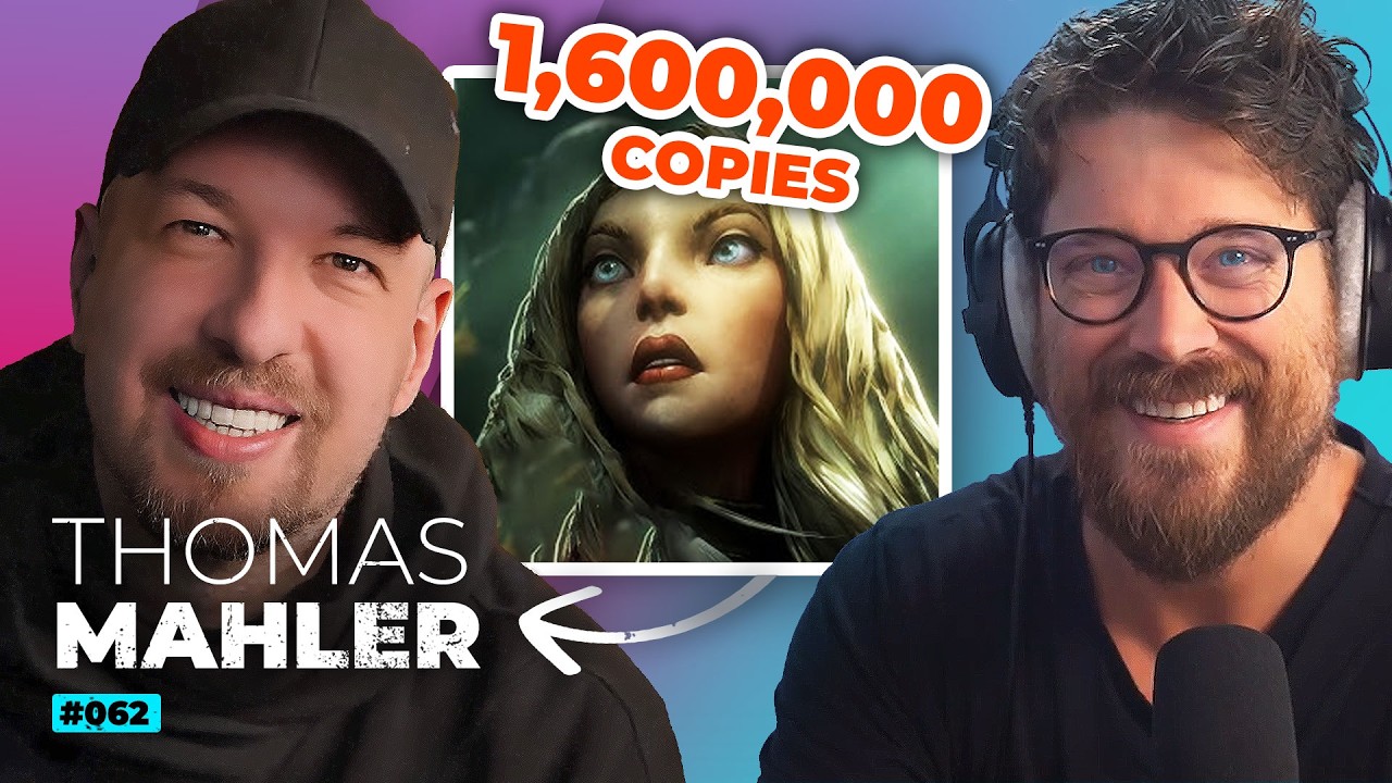 How He Sold 1.6 Million Copies Of His New Game  (w/ Thomas Mahler) — FullTime GameDev Podcast Ep 62