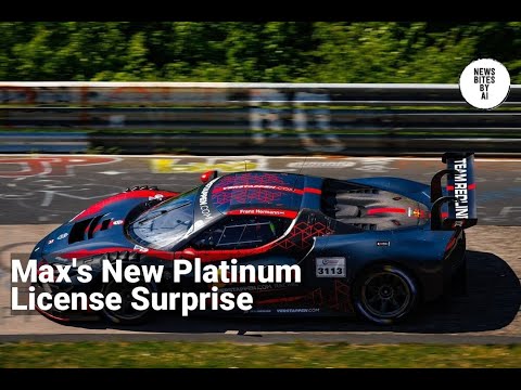 Max Verstappen's New FIA Platinum License: What Does It Mean?
