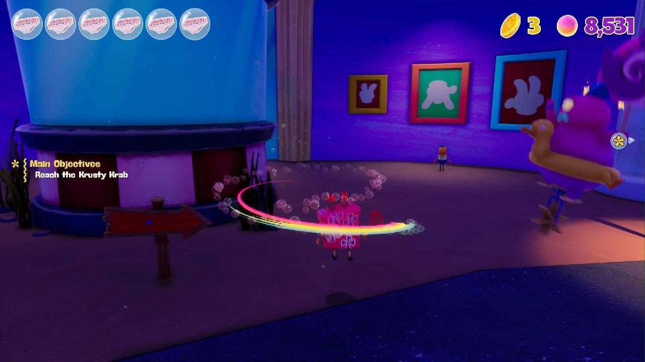 How to Find Spot in Jelly Glove World Theater | SpongeBob Cosmic Shake