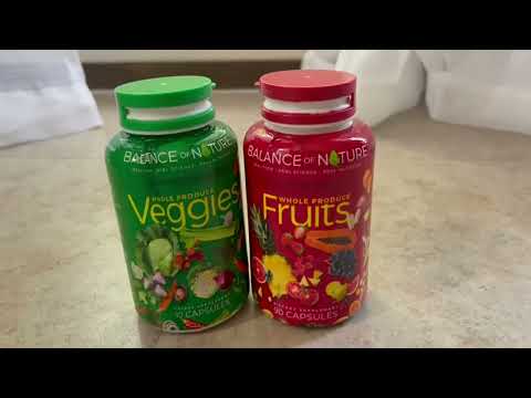 Balance of Nature Fruits and Veggies Whole Food Supplement with Superfood Review