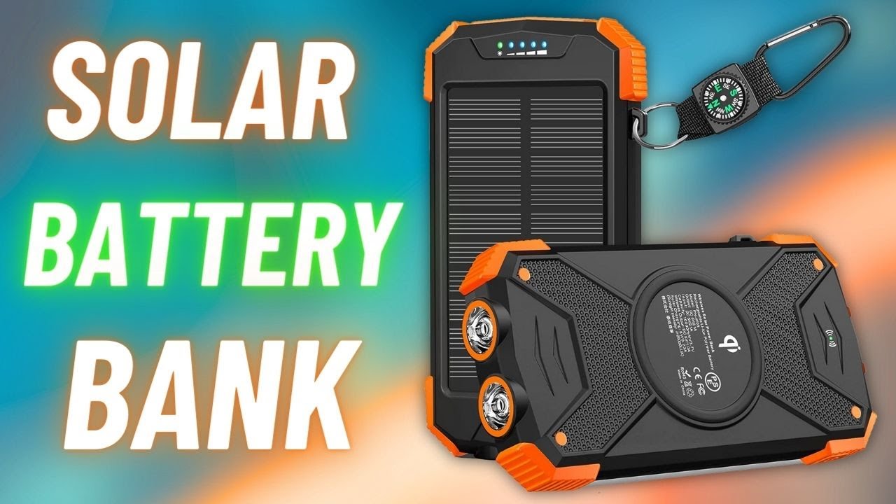 BLAVOR Solar Battery Pack // Qi Wireless Charging BUILT IN! // Perfect Emergency Backup Battery? 🔋