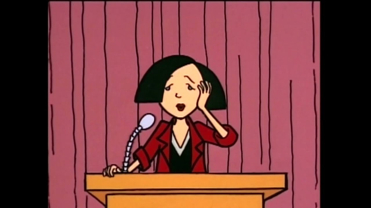 Daria's Self Esteem Speech