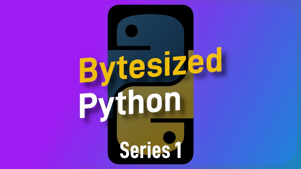Bytesized Python - Series 1