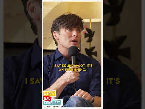 Cillian Murphy can't stop using this word
