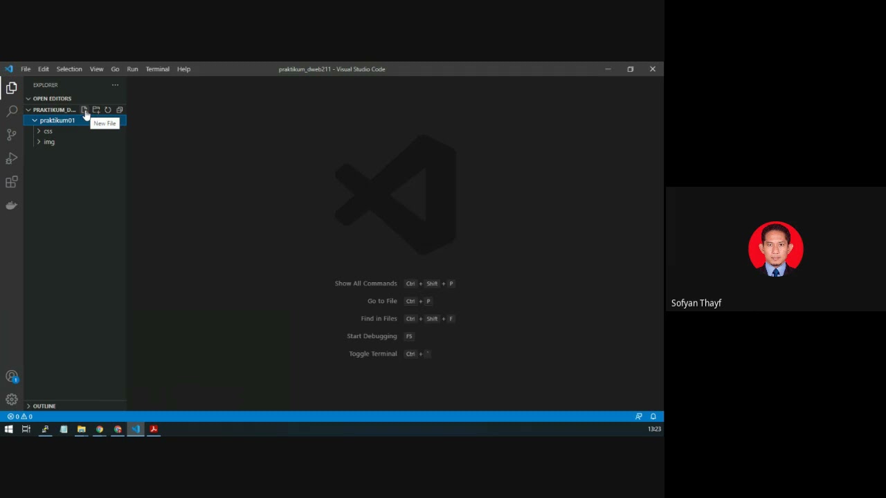 PDWEB211:  Praktikum 1 - Dasar HTML