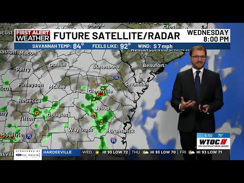 Andrew's Wednesday Forecast 6.18