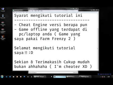 Tutorial Cheat Engine 100% Work !!! [ Dijamin ]