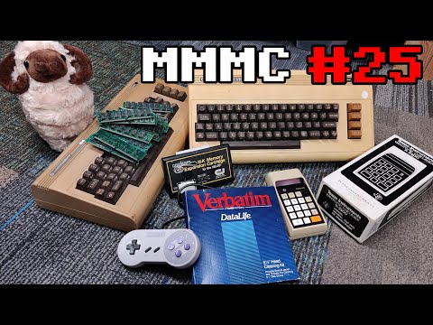 Yellowest VIC-20 ever, SNES controller, TI-2500 Calculator Repair and money grab cleaning floppy