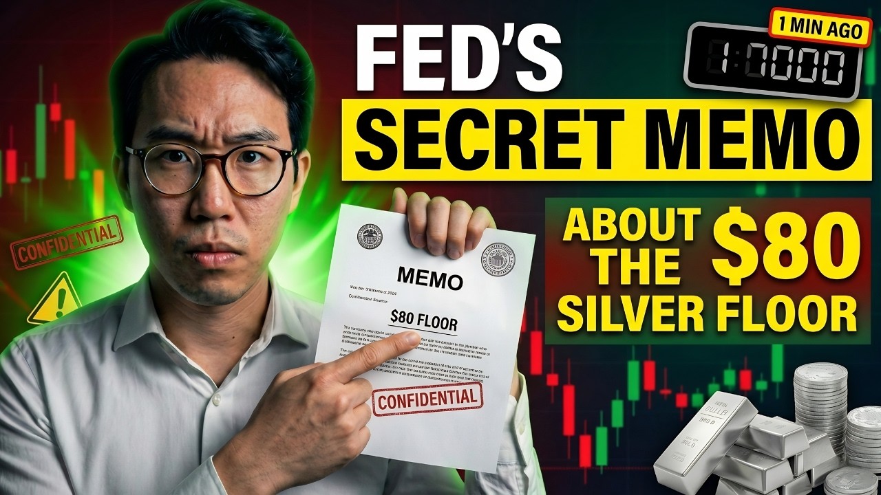 1 MIN AGO: The Fed Just Sent a SECRET Memo About the $80 Silver Floor (Leaked)