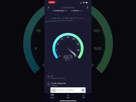 Three UK 5G Home Broadband Speed Test.
