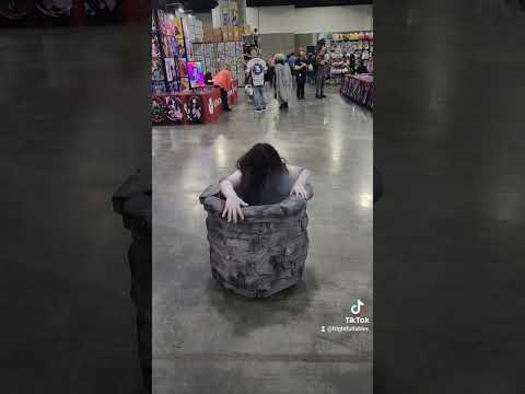 #Samara Cosplay @ATLComicConvention 😱 #Ring #viral #horror