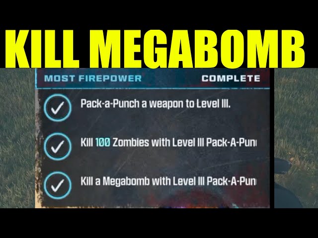 How to beat Megabomb in Modern Warfare 3 Zombies