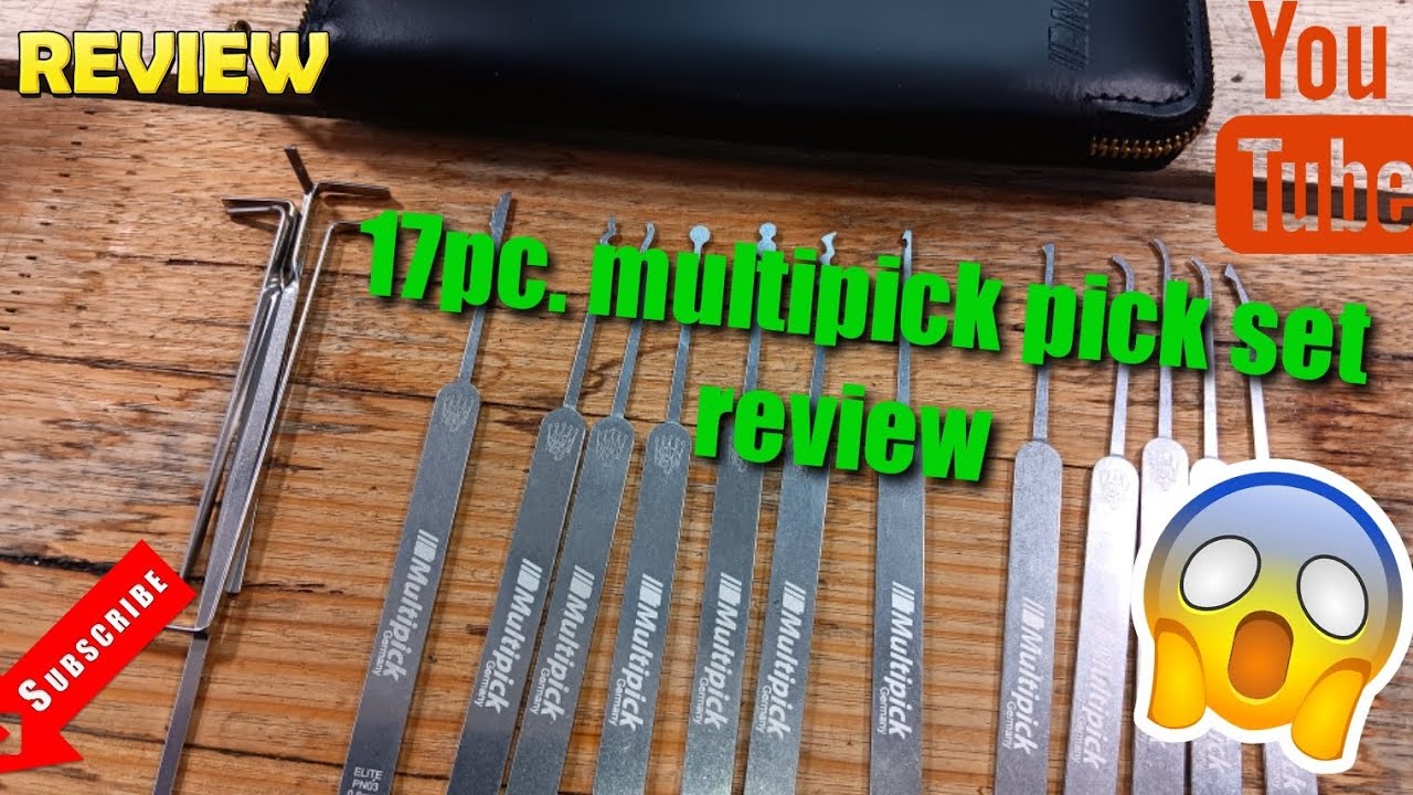 17pc multipick pick set review. Black Friday sales! (518)