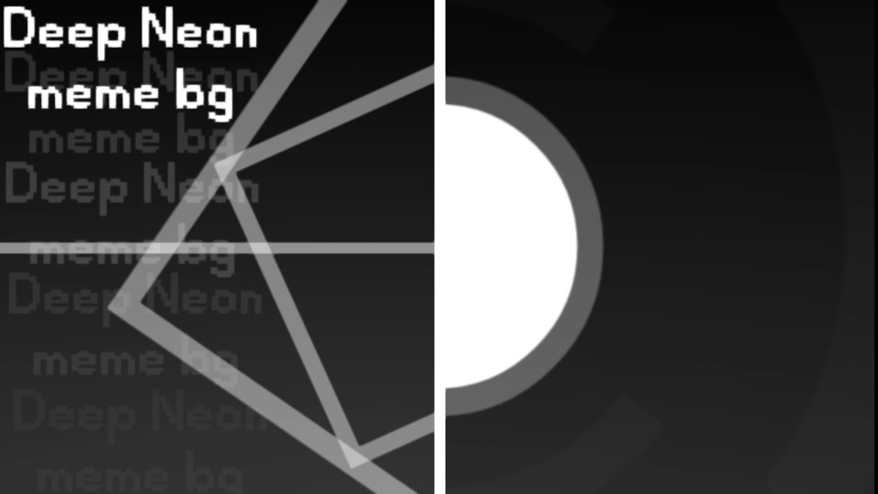 Deep Neon Animation Meme [Background 60fps]