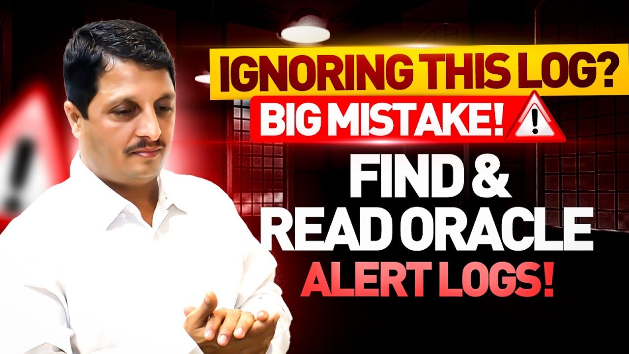 How To Find And Read Oracle Alert Log Files - Complete Guide | Oracle Database Best Practices