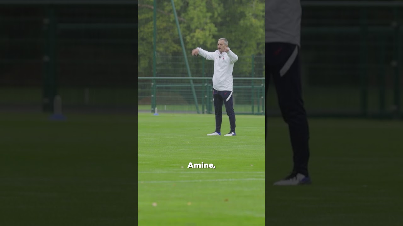 France U17: High press against a 4-4-2 diamond
