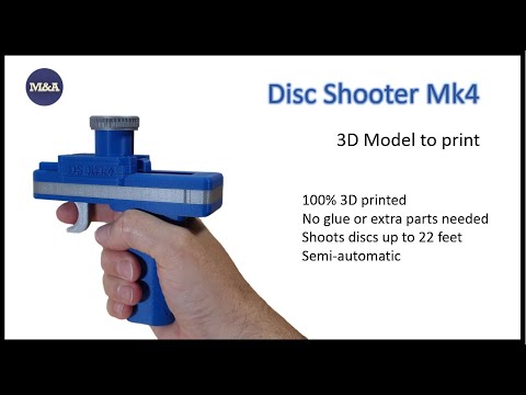Disc Shooter Mk4 by MAUnique - Thingiverse
