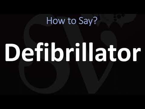 How to Pronounce Defibrillator? (CORRECTLY)