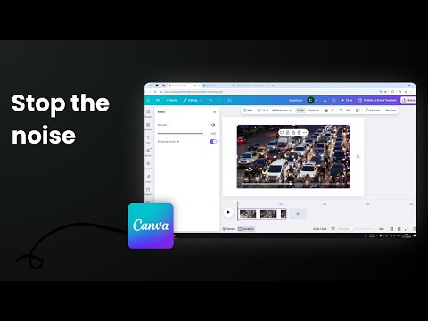 How to Remove Background Audio Noise in Canva