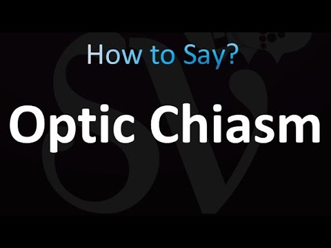 How to Pronounce Optic Chiasm (correctly!)