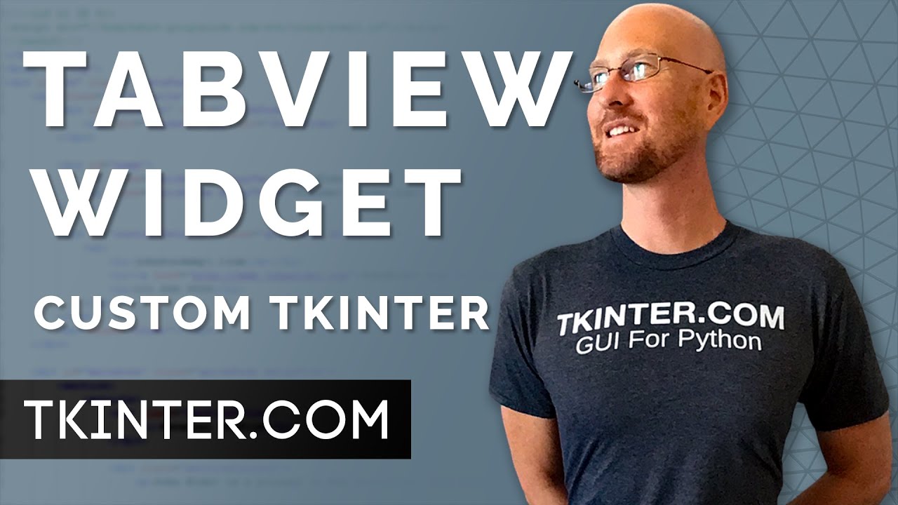The TabView Widget - Tkinter CustomTkinter 12