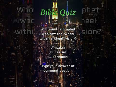 Bible Quiz 3 #quotes #motivation #bible education