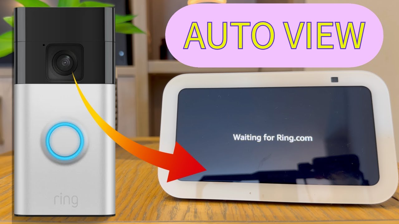 How to view Ring Doorbell on Echo Show 5!