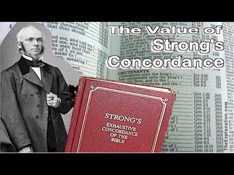 Value of Strong's Concordance for Contradictory Meanings