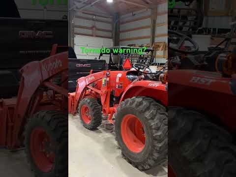 Tornado and hail warning had me packing as much as I could into the shop. Rain/wind is all we got!!
