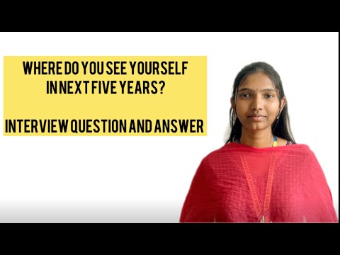 Where do you see yourself in next five years?