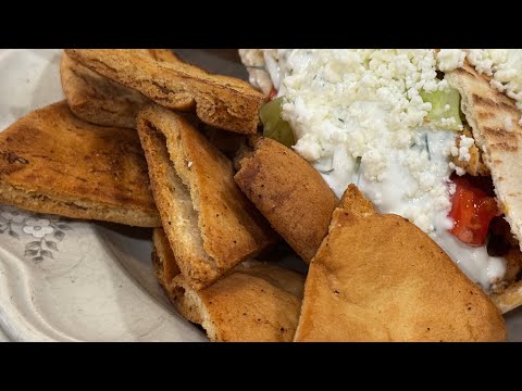 Baked Pita chips