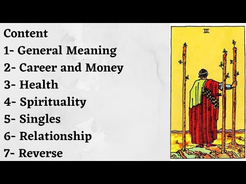 3 of Wands Meaning | Interpretation of Three of Wands | #tarot @tarotandoraclespace