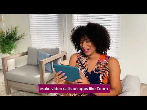 Amazon Fire 8" HD 64GB Tablet with Custom Case App Vo...