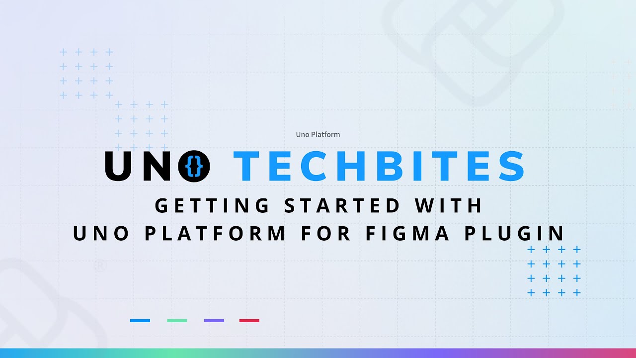 Getting Started with Uno Platform for Figma Plugin | Uno Tech Bites