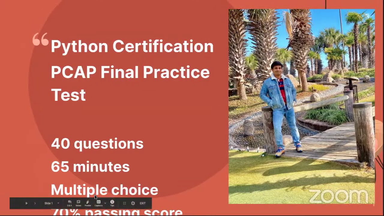 Python Certification PCAP Final Practice Test