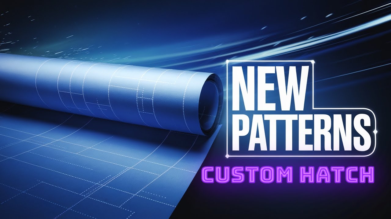 Why you NEED to STOP using the default hatch pattern in AutoCAD