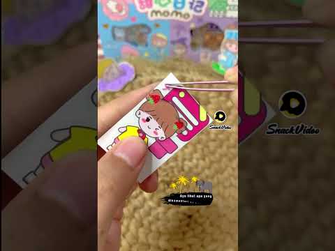 Bikin GanCi gemooyy pake sticker?😱✨ #KontenAlaSnack #KreatorKeren #artbytatae #diytutorial #art