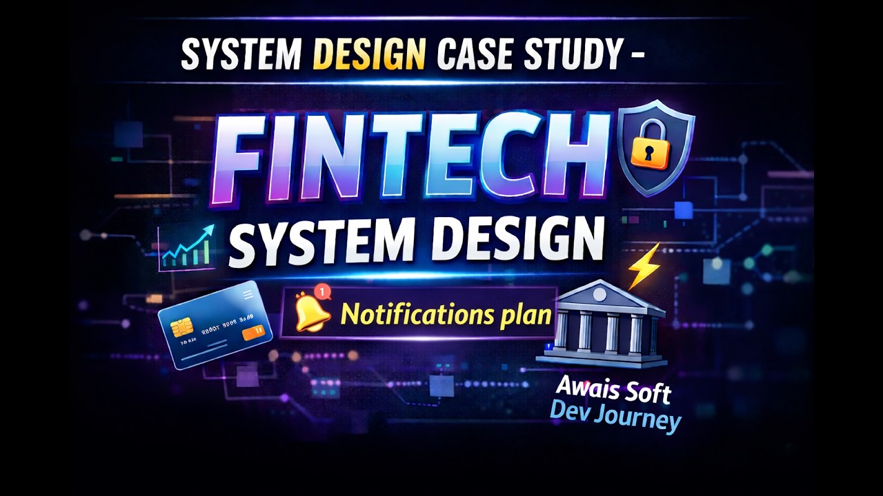 System Design - Fintech - Notifications Plan