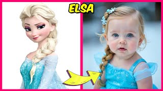 FROZEN CHARACTERS AS BABIES ❄️ + Their Favorite things! ????| Elsa, Kristoff, Sven, Anna