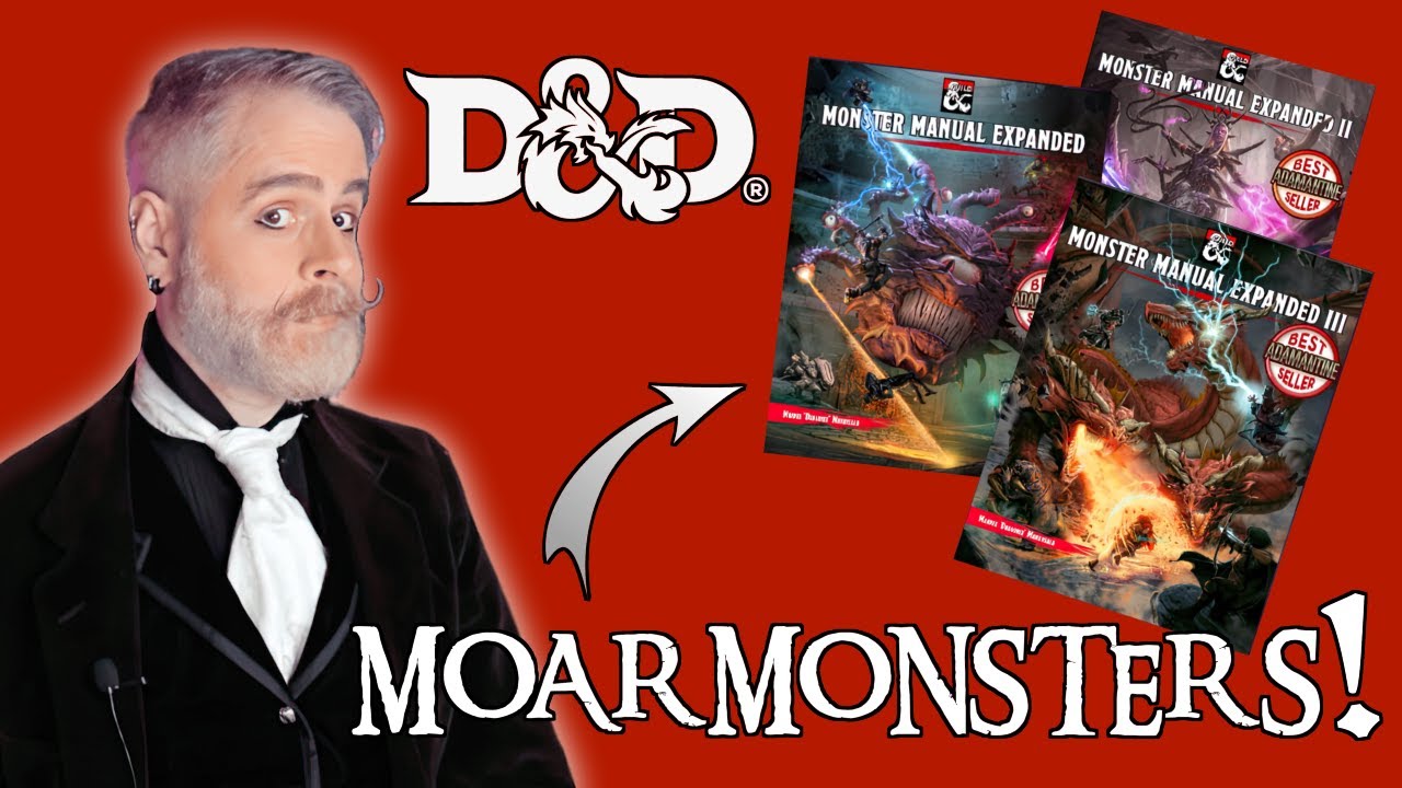 Monster Manual Expanded I, II, III (Unboxing & Review)
