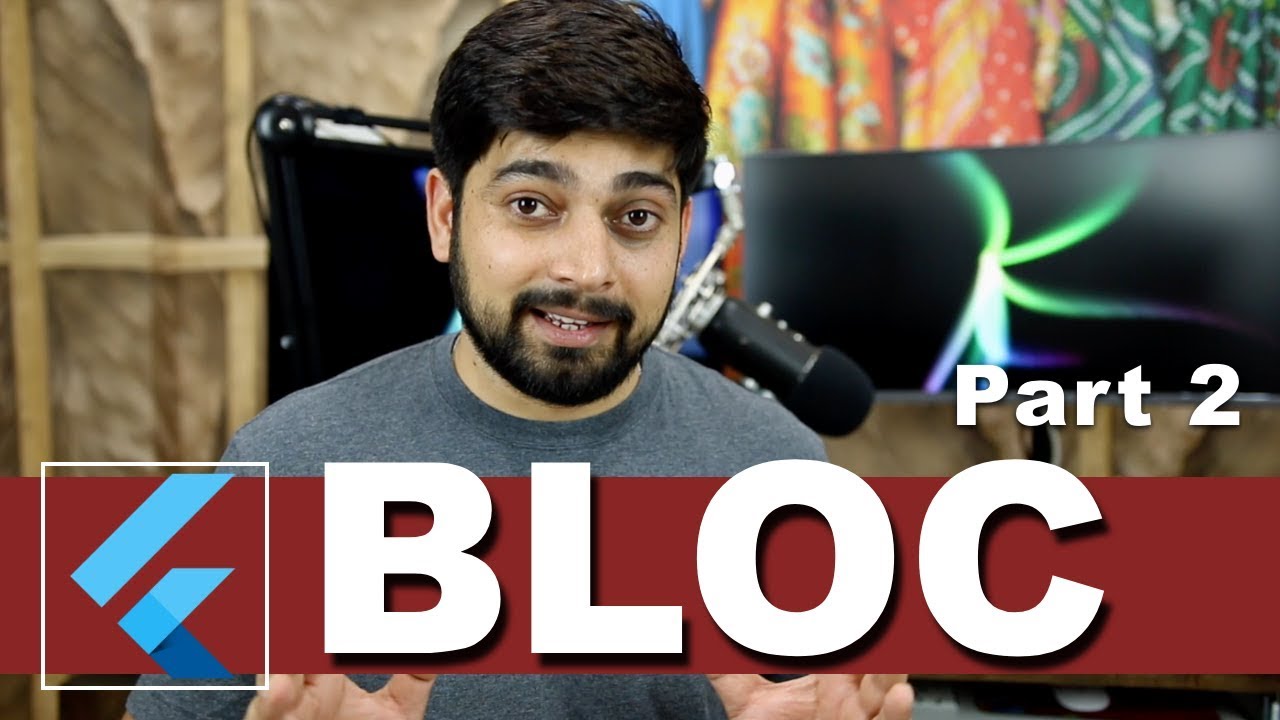 Creating a flutter block app - structure