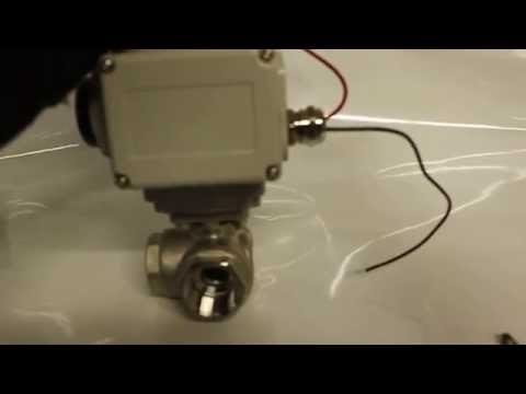 Electrically Actuated Ball Valve Demonstration