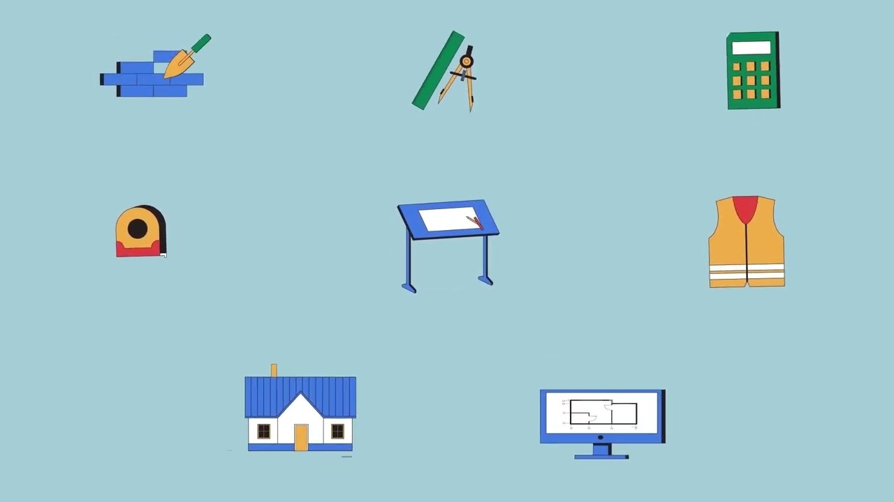 Engineering icons | Motion Graphics