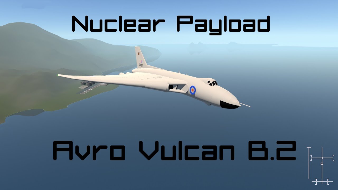 [Simpleplanes] Avro Vulcan B.2 dropping its payload