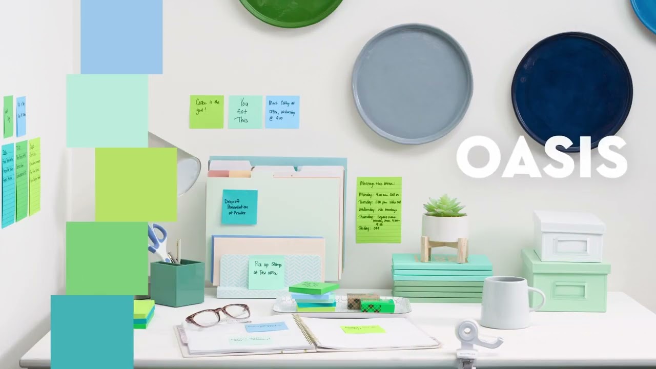 Post-it® 2022 Colour Collection - Oasis
