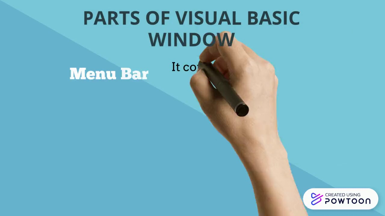 Parts of Visual Basic